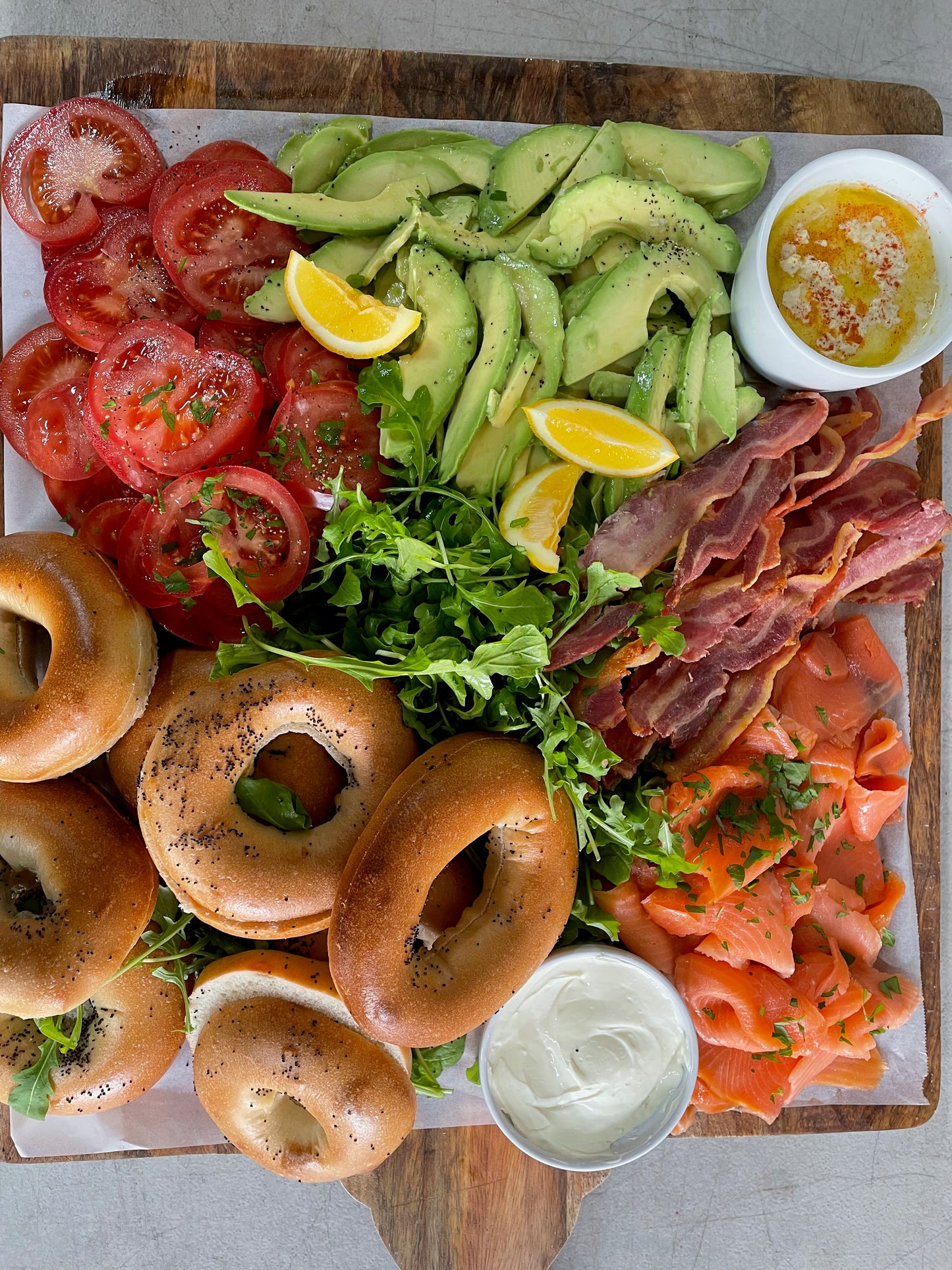 DIY Bagel Platter – Urban Harvest